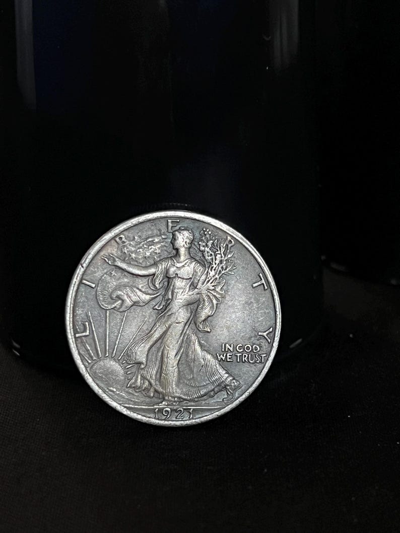 1921 D Walking Liberty Half Dollar US Silver Plated Coins - Etsy