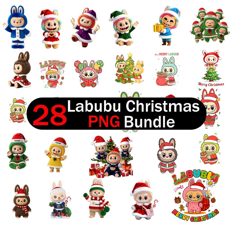 Labubu Clipart - Etsy
