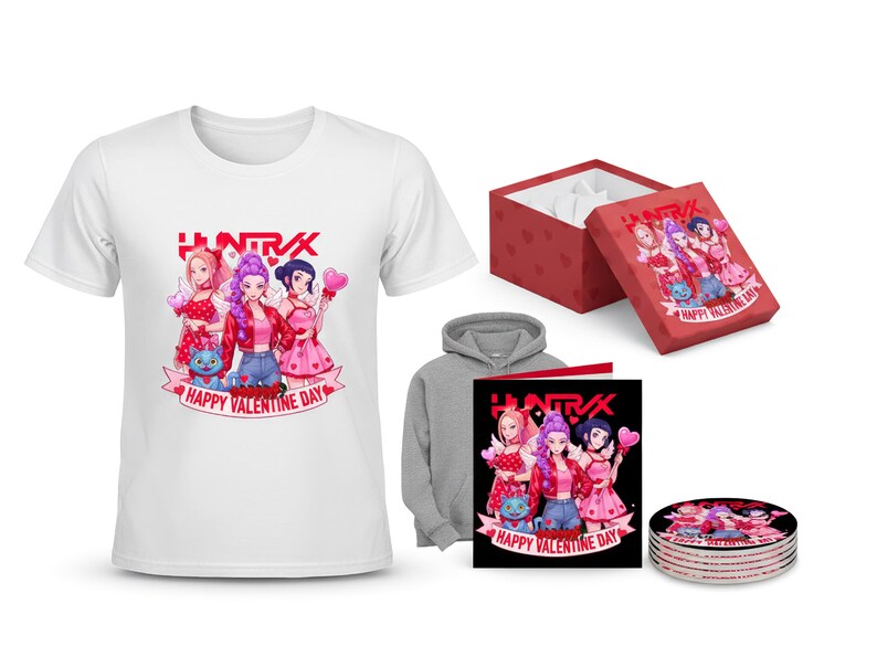 Valentine Huntrix PNG | Kpop Demon Hunters Sublimation | Saja Girls ...