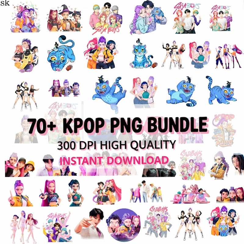 Kpop Anime Fanart - Etsy