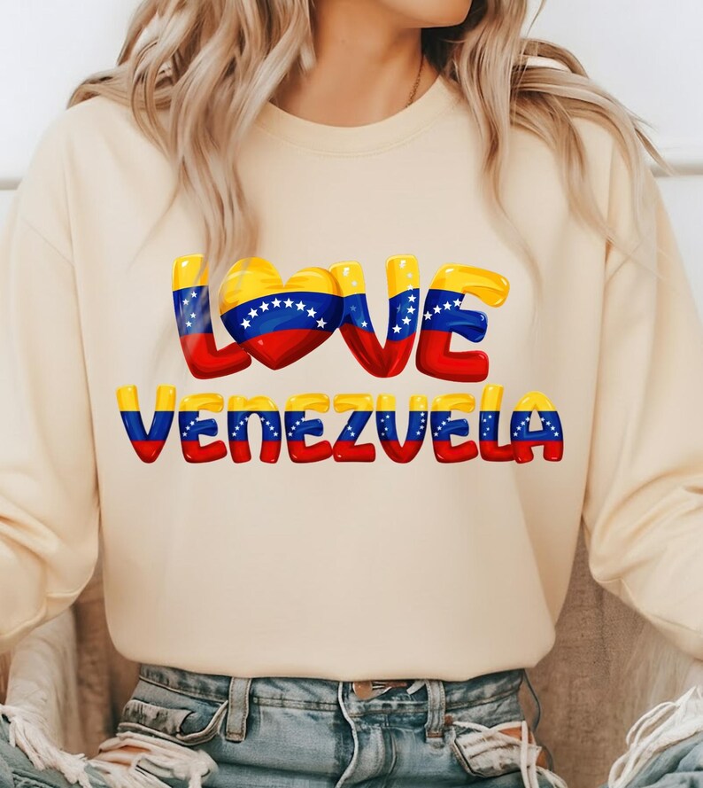 I Love Venezuela Png Venezuela Love Heart Sublimation Design, Freedom ...