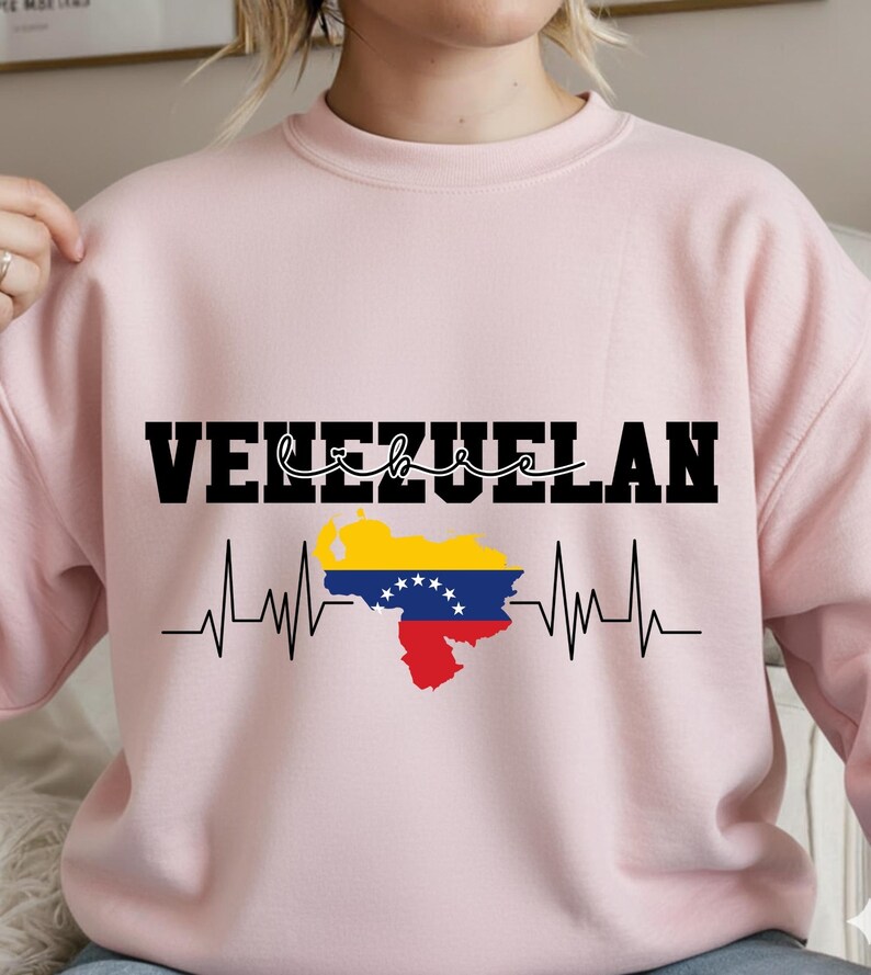 Venezuelan Flag Heartbeat PNG, Venezuela Flag Sublimation Design ...