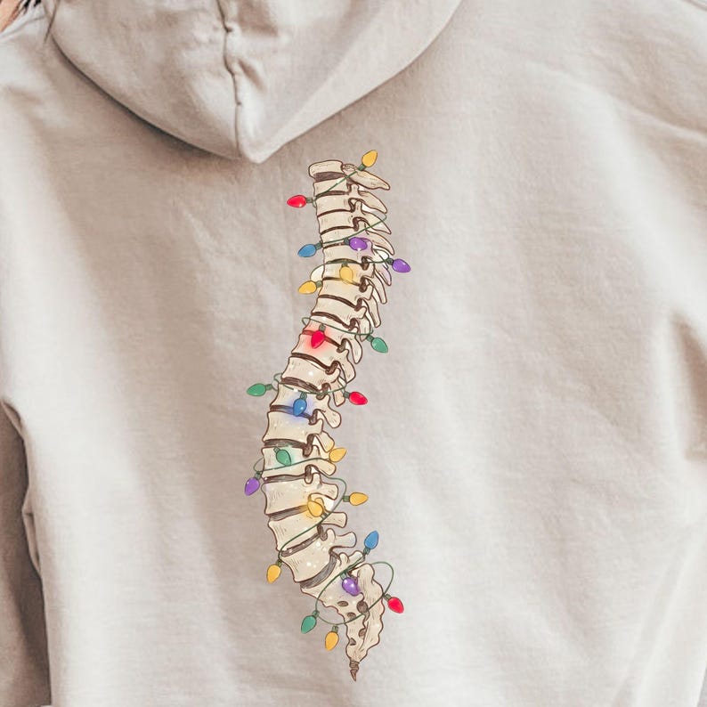 Christmas Light Spine Png, Christmas Skeleton Png, Holiday Shirt ...