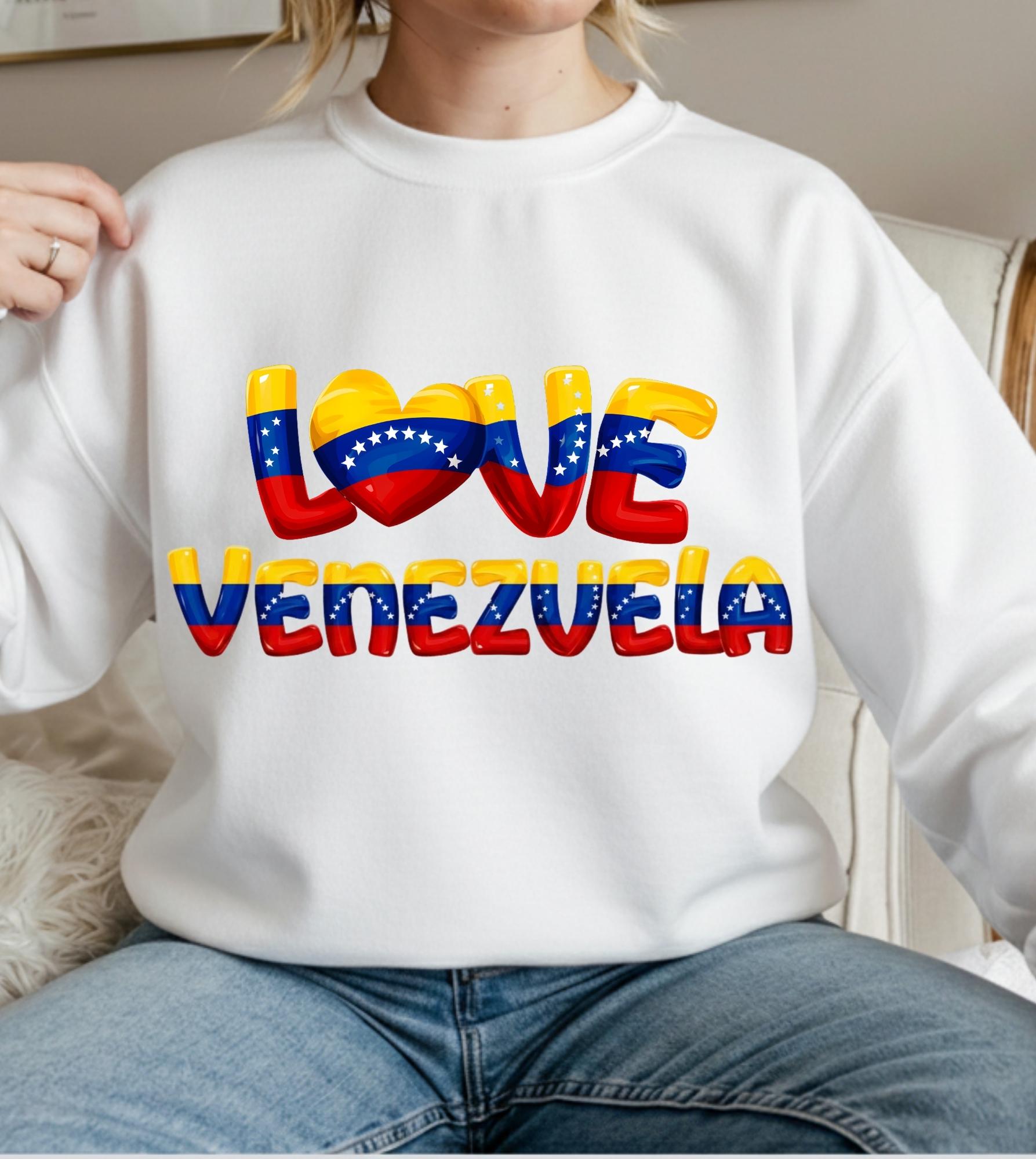 I Love Venezuela Png Venezuela Love Heart Sublimation Design, Freedom ...