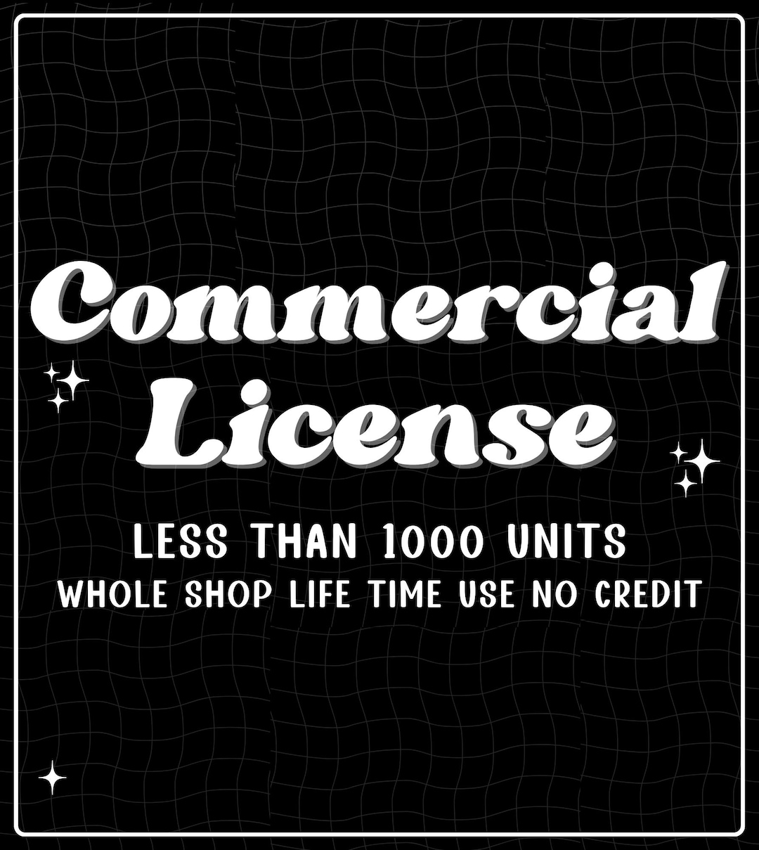 Commercial Licence for One Design and 1 Bundle Only, Commercial License ...