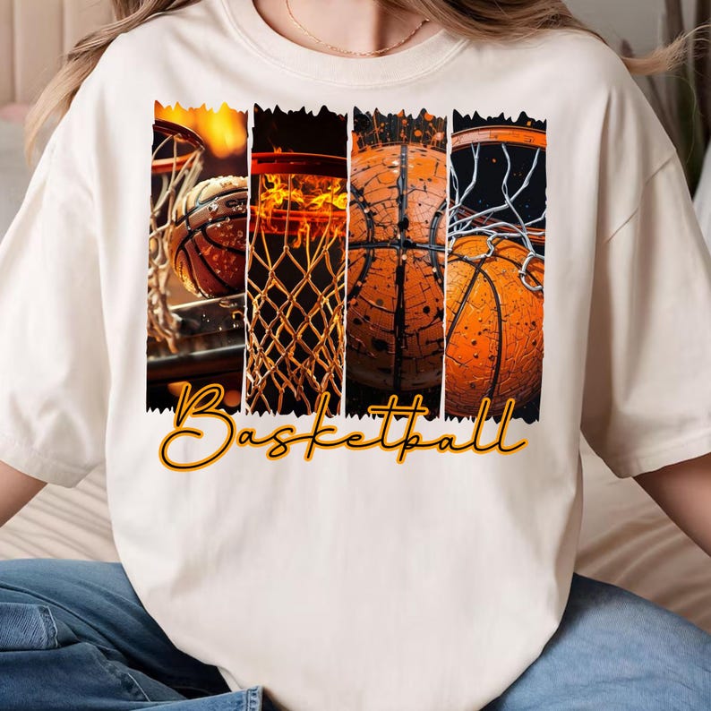 Basketball Png: Basketball Season Png, Basketball Game Day Sublimation ...