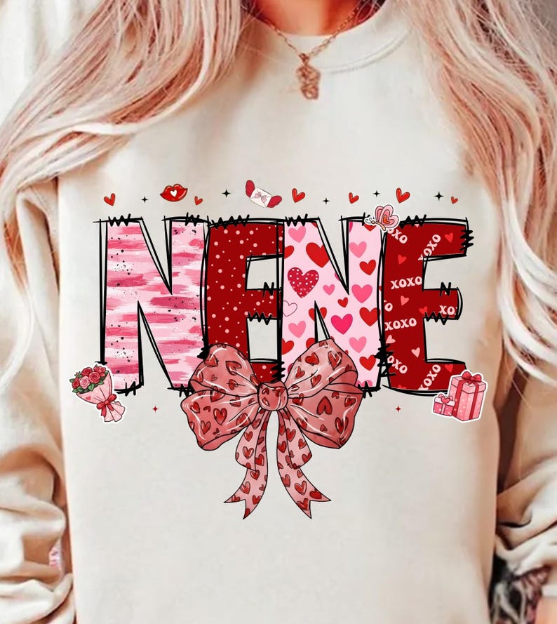 Auntie Valentine PNG, Lollie Nene Nana Auntie Valentine Bundle ...
