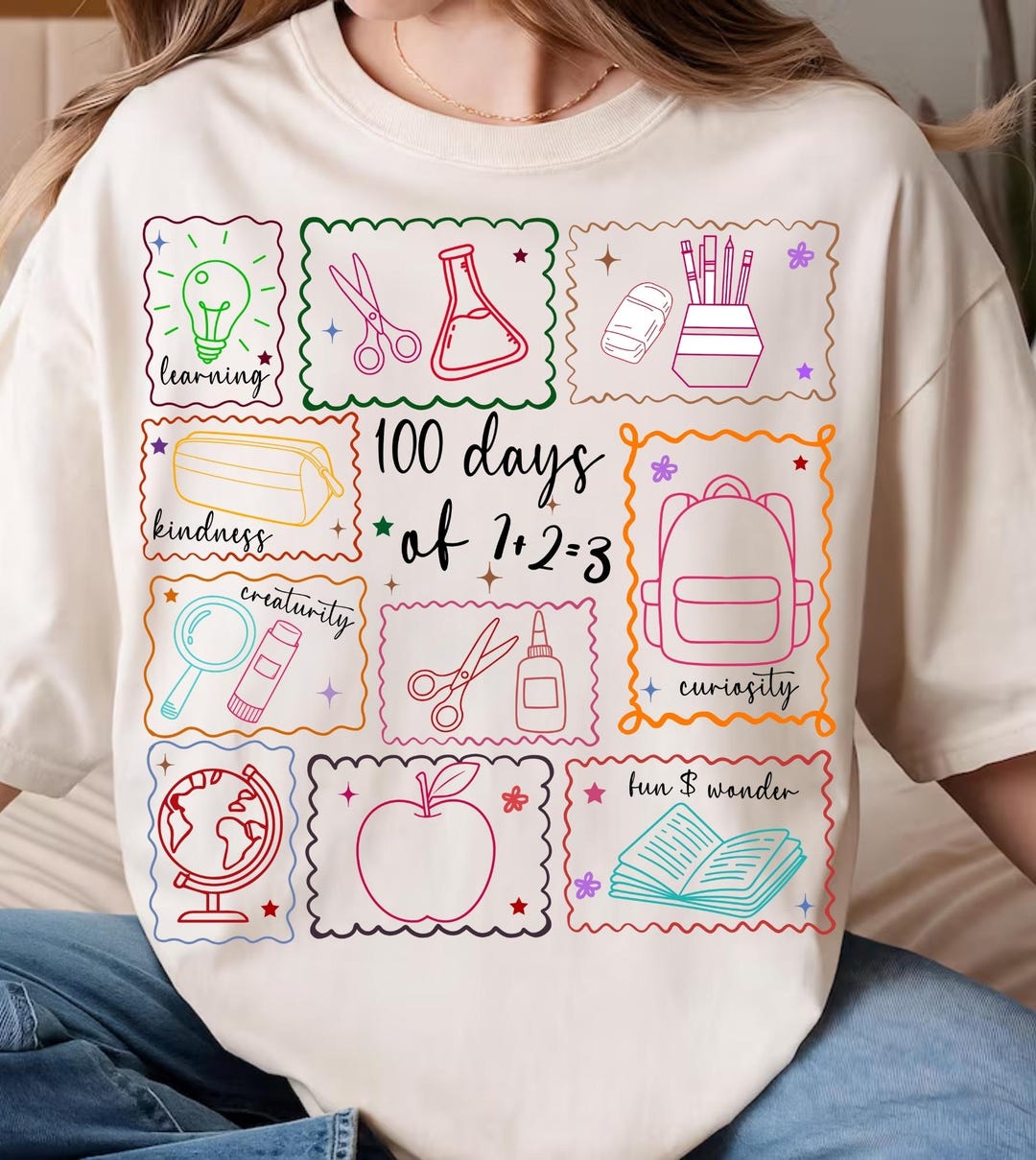 Preppy 100 Days of School PNG, Coquette Teacher Pencil Bow Shirt Design ...