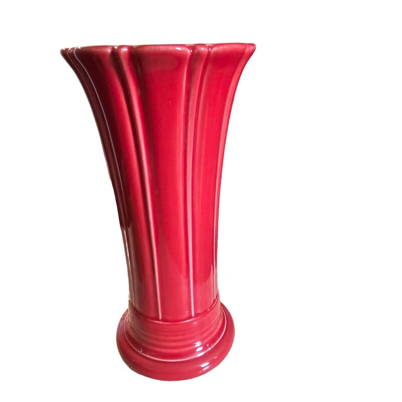 Fluted Vase - Etsy