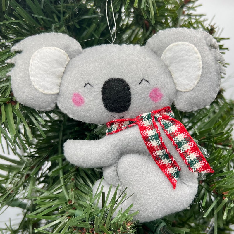 Christmas Koala - Etsy