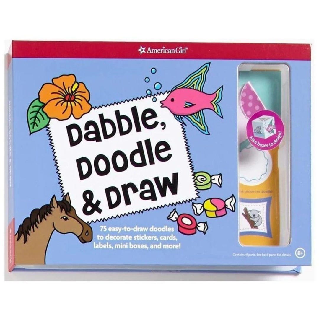 American Girl Dabble, Doodle & Draw by Kristi Thom - Etsy