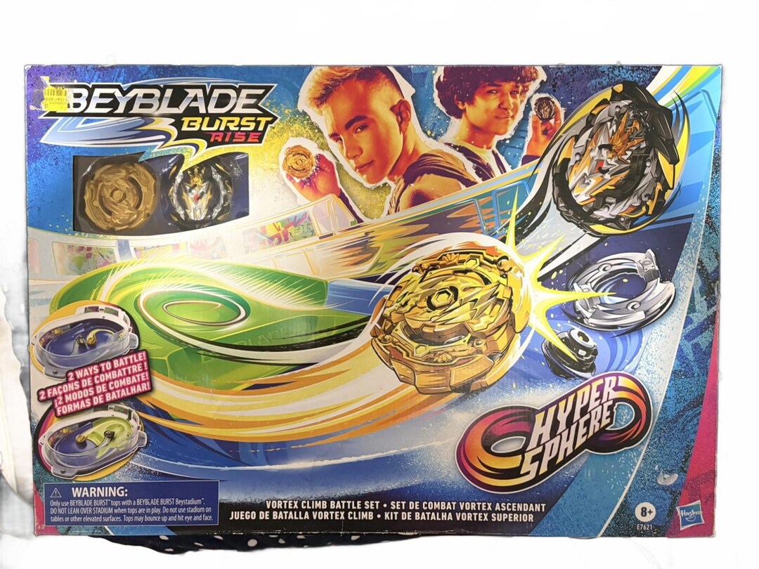 Hasbro Beyblade Burst Rise Hypersphere Vortex Climb Battle Set NIB - Etsy