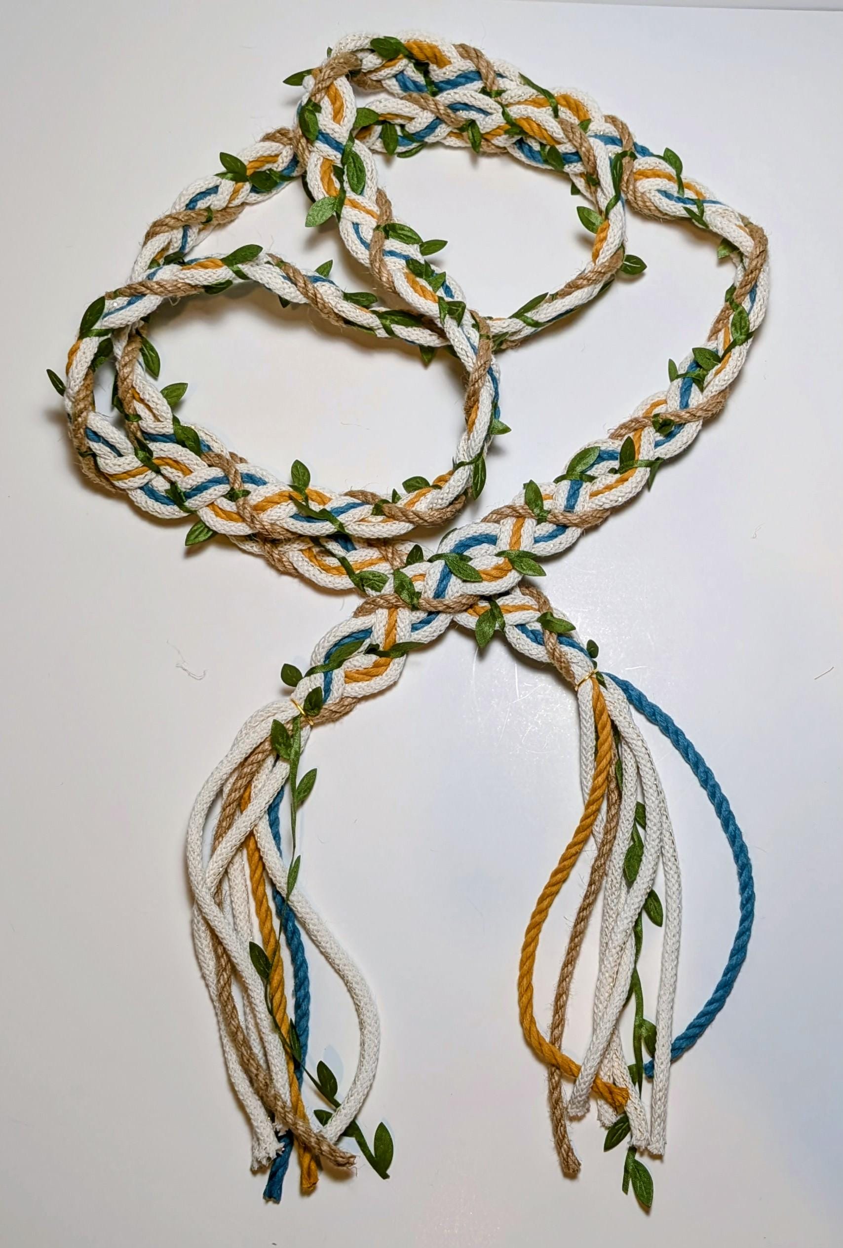 Personalizable Handfasting Cord With Nature Elements - Etsy