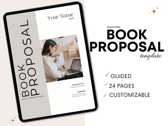 Book Proposal Template - Etsy