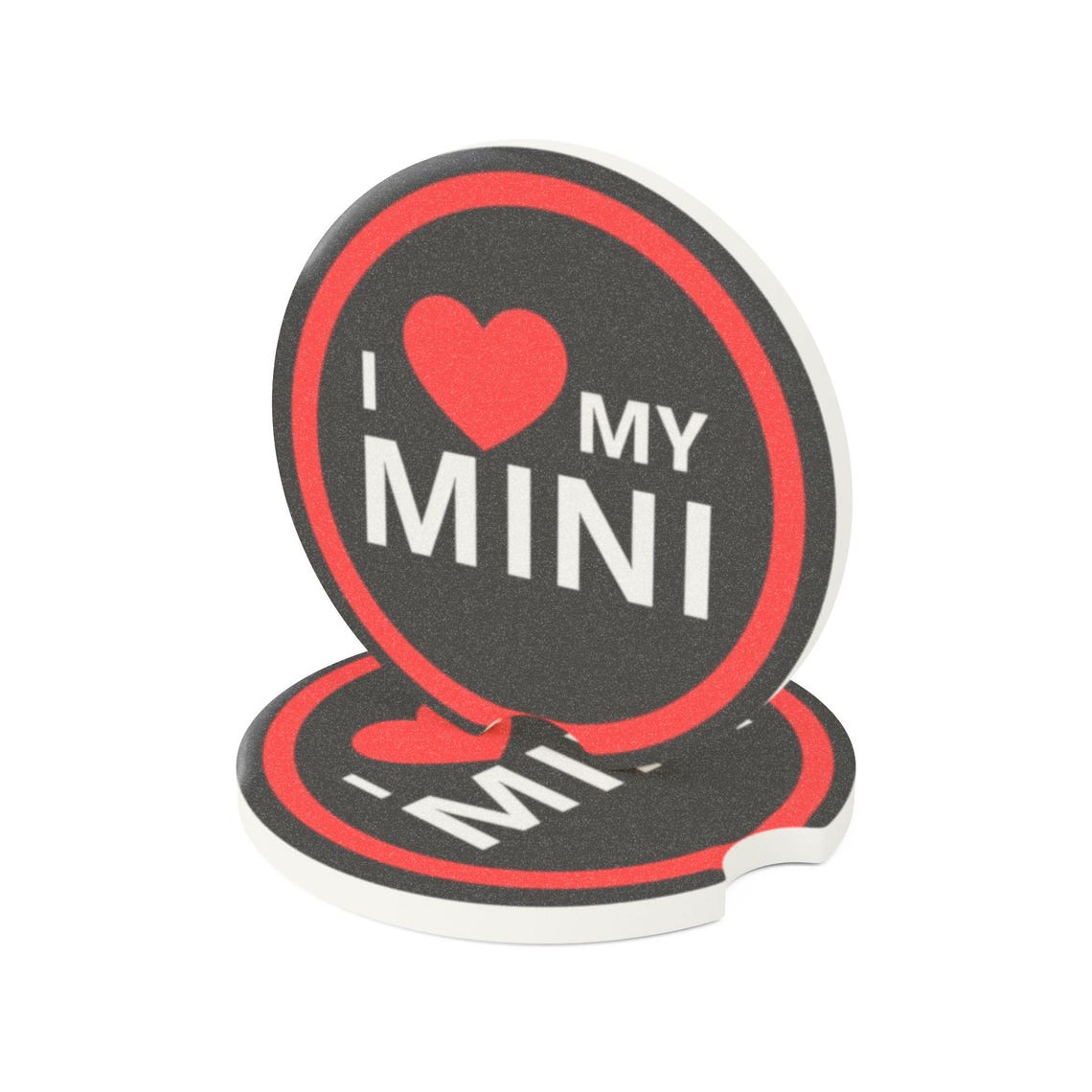 Mini Cooper Soapstone Car Coaster Premium Auto Drink Holder Unique Car ...
