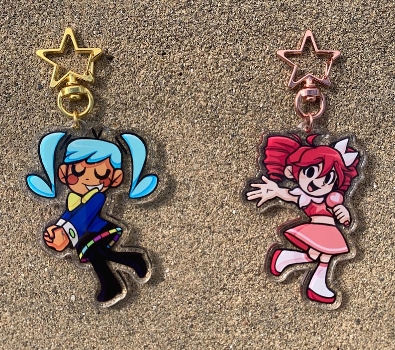 FLAVOR FOLEY Double-sided Keychains - Etsy