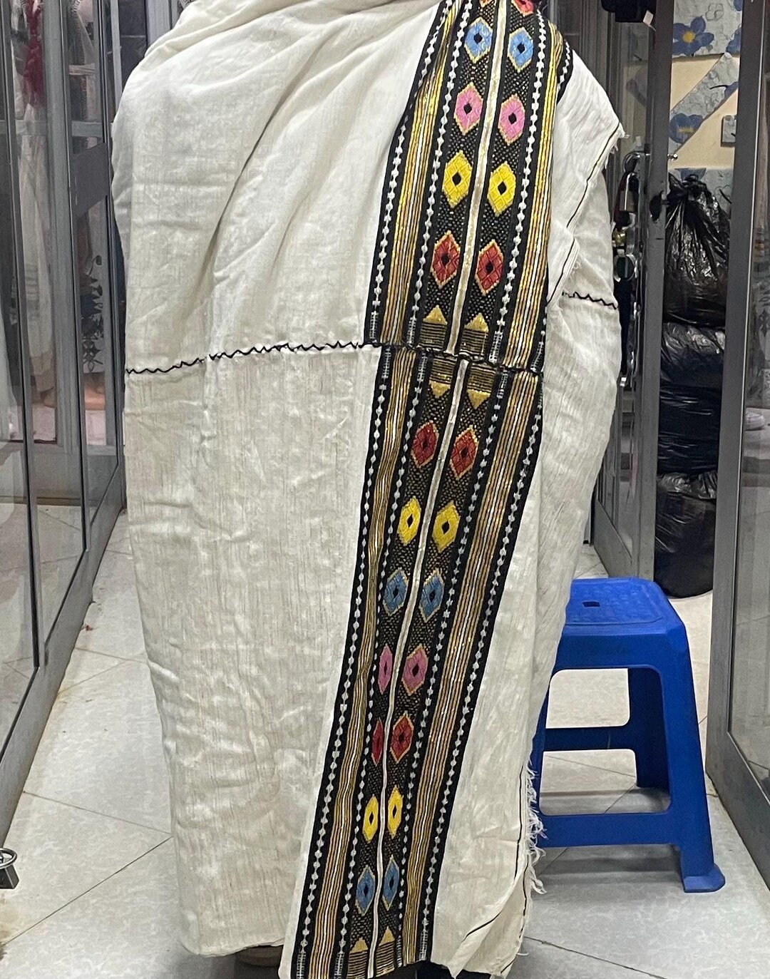 Handwoven Ethiopian Gabi – 100% Cotton Traditional Blanket | African ...