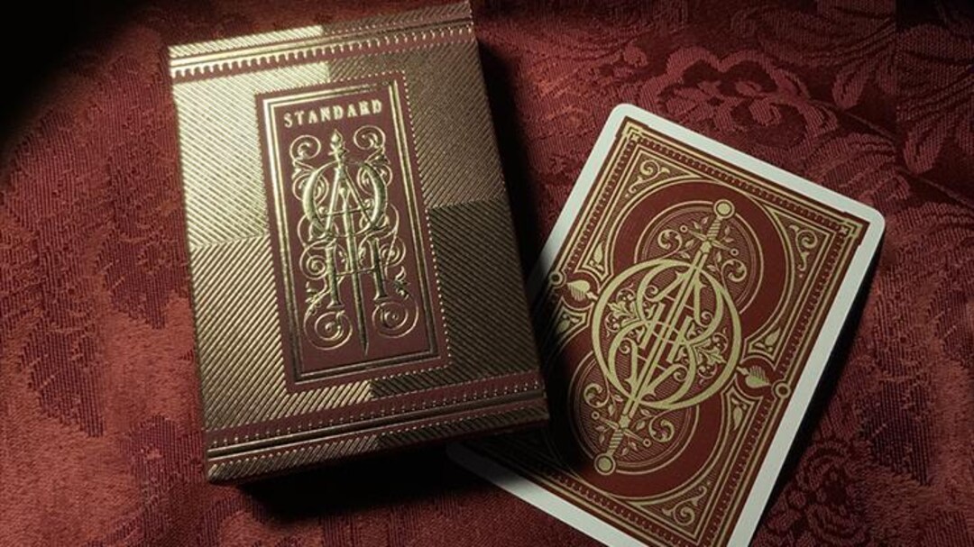 Oath Standard (burgundy) Playing Cards by Lotrek - Etsy