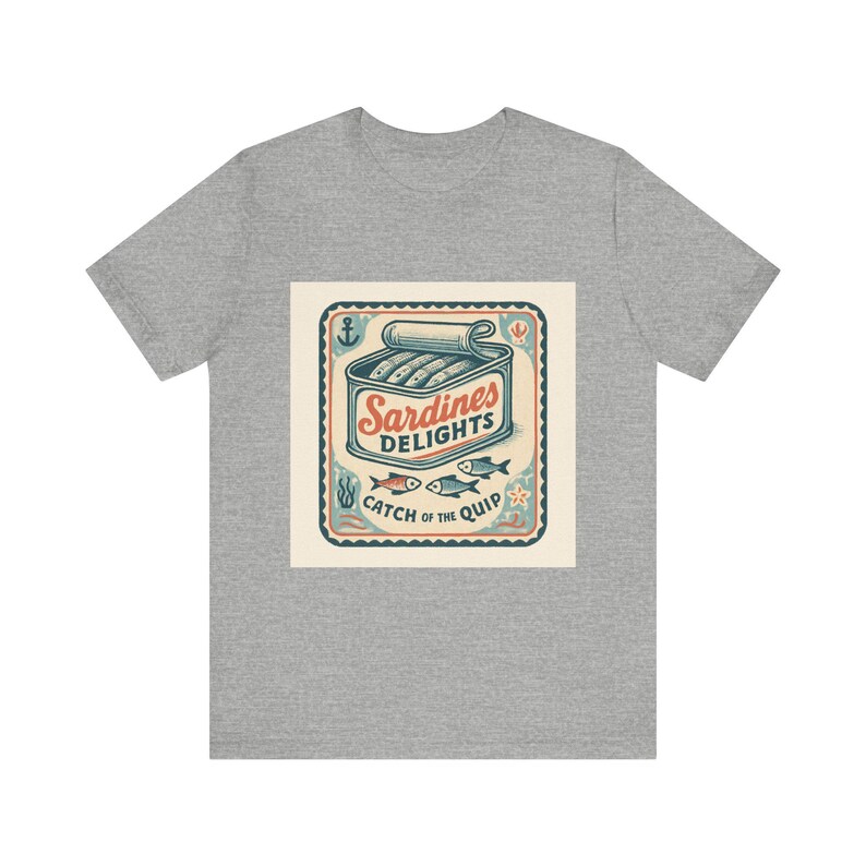 Sardines Delight T-shirt: Funny Fishing Quip, Seafood Lover Gift - Etsy