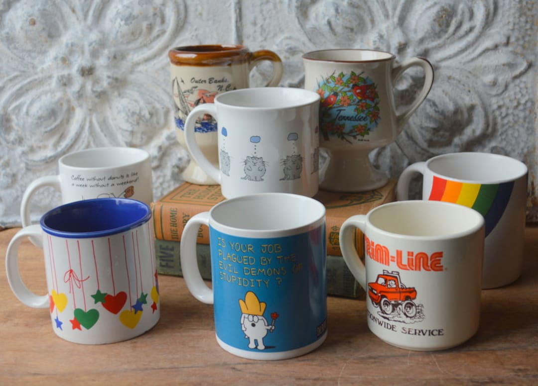 Vintage Mug, Outer Banks Mugs, Tennessee Mug, LGBTQ+ Mug, Rainbow Mug ...