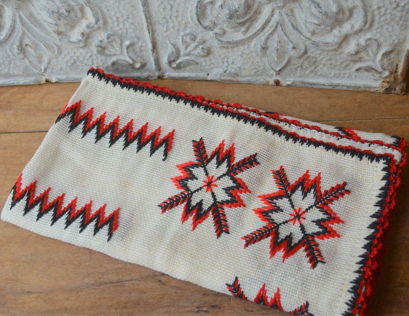 Vintage Collection of Three Table Linens Vintage Native | Etsy