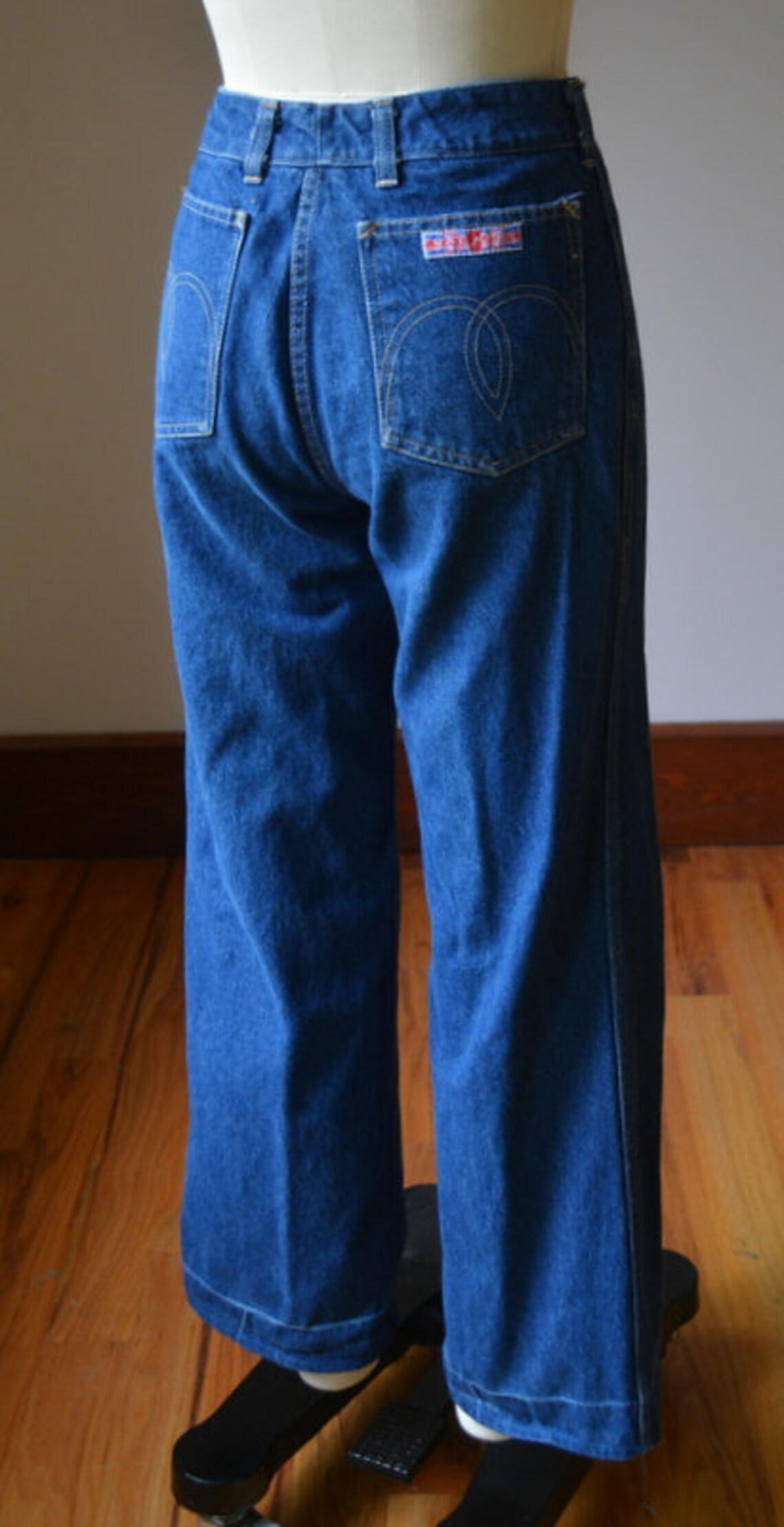 Vintage Iconic Mackeen 1980's Denim Jeans Size 30/27 - Etsy