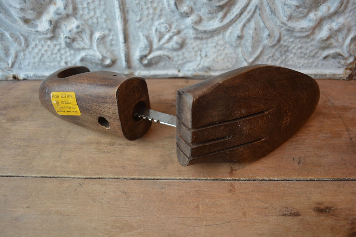 Vintage Wood Shoe Form by Hitchcock Hingham - Etsy