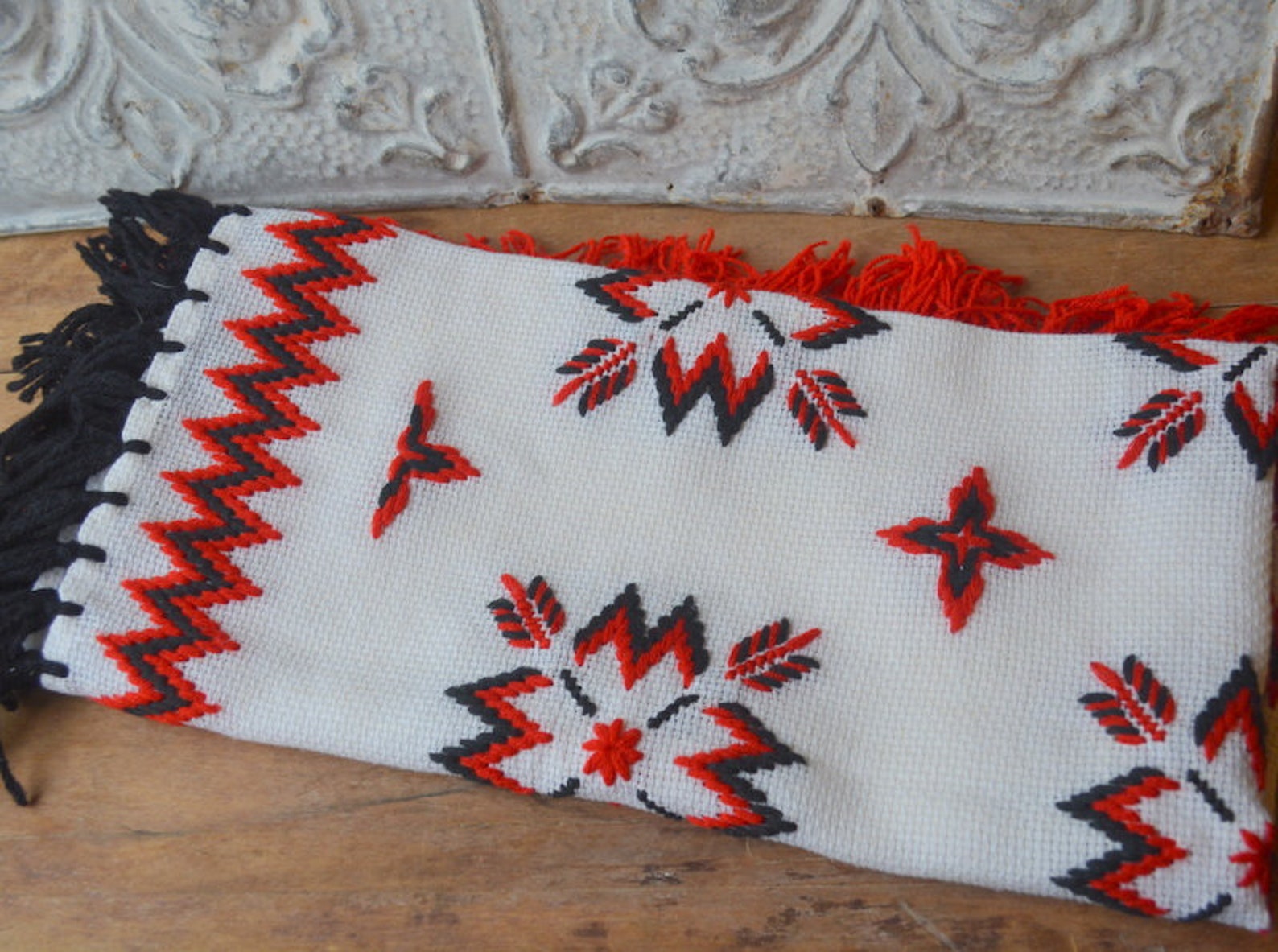 Vintage Collection of Three Table Linens Vintage Native - Etsy