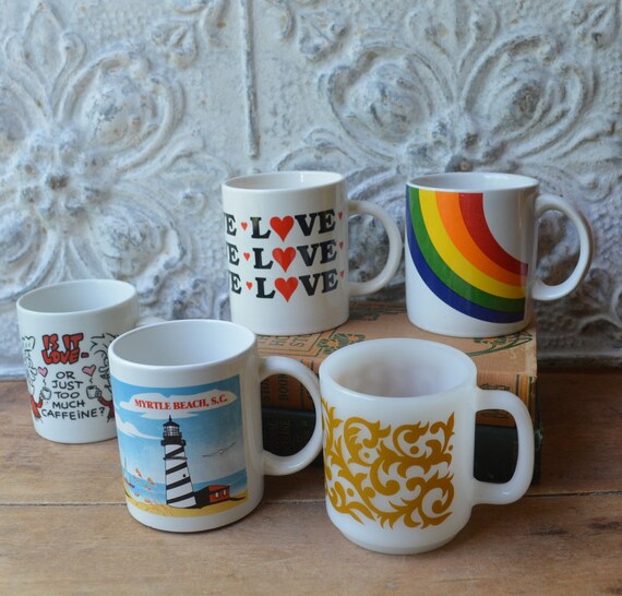 Vintage Coffee/Tea Mugs LGBTQ Vintage Mug LOVE | Etsy