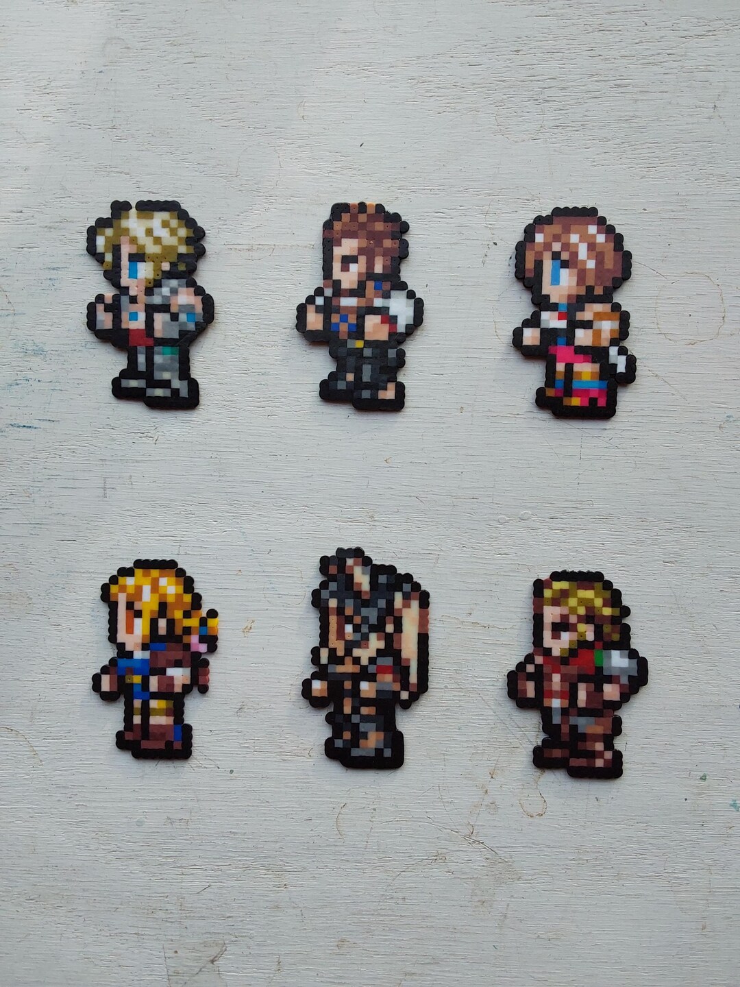 Final Fantasy XII Main Party Bead Sprite Set (vaan, Penelo, Ashe, Basch ...
