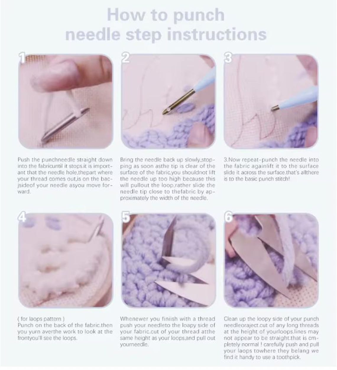 Highland Cow Embroidery Kit – DIY Punch Needle–style Textured Craft ...