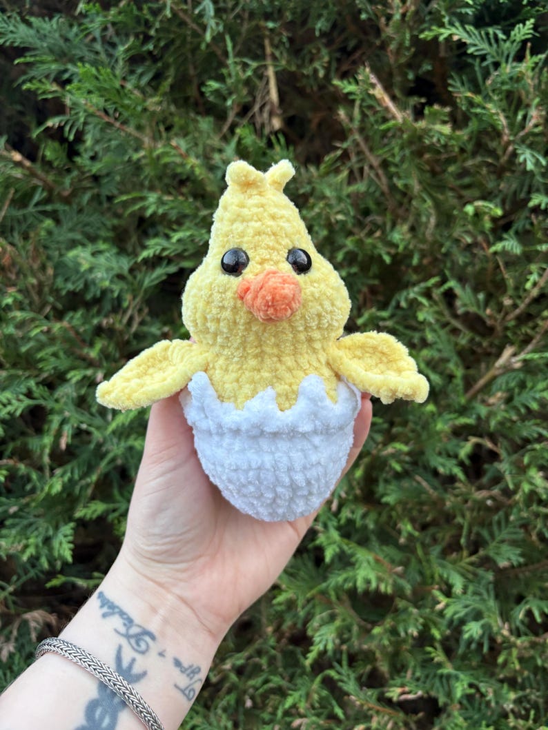 Ricky the Chicky ~ No-sew Crochet Pattern - PDF - Etsy