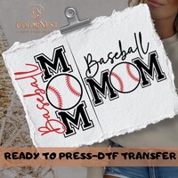Baseball Mama | DTF (direct to Film) Transfer - Etsy