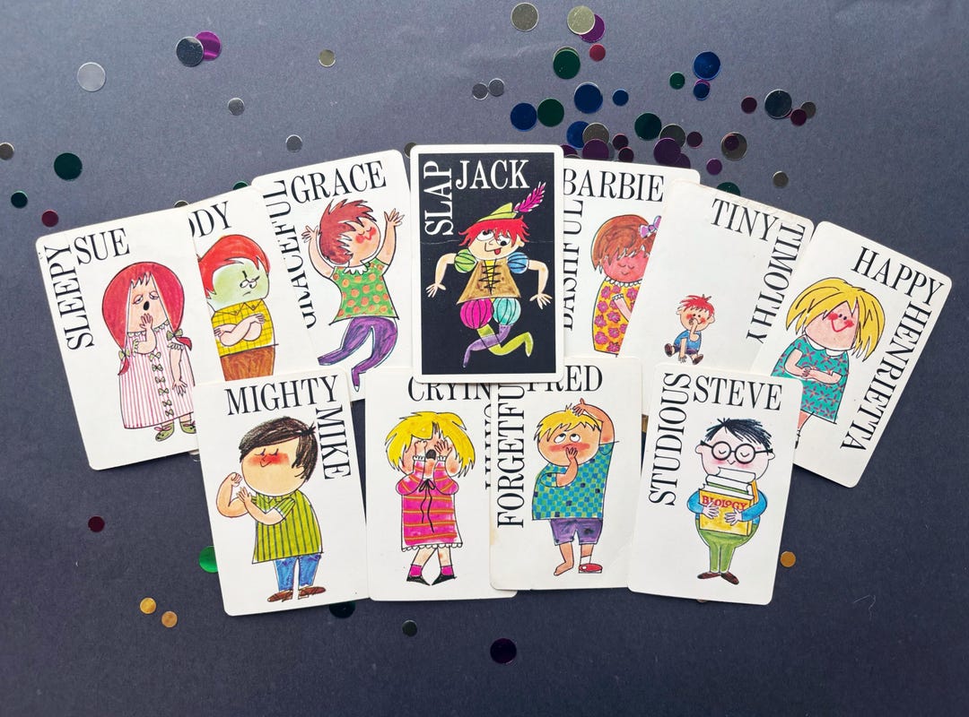 Burger Chef Playing Cards, Set of 11, Vintage Slap Jack Playing Cards ...