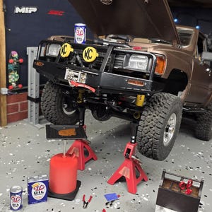 1/10th Scale Garage Oil Drain Pan-rc Accessories-scale Garage ...