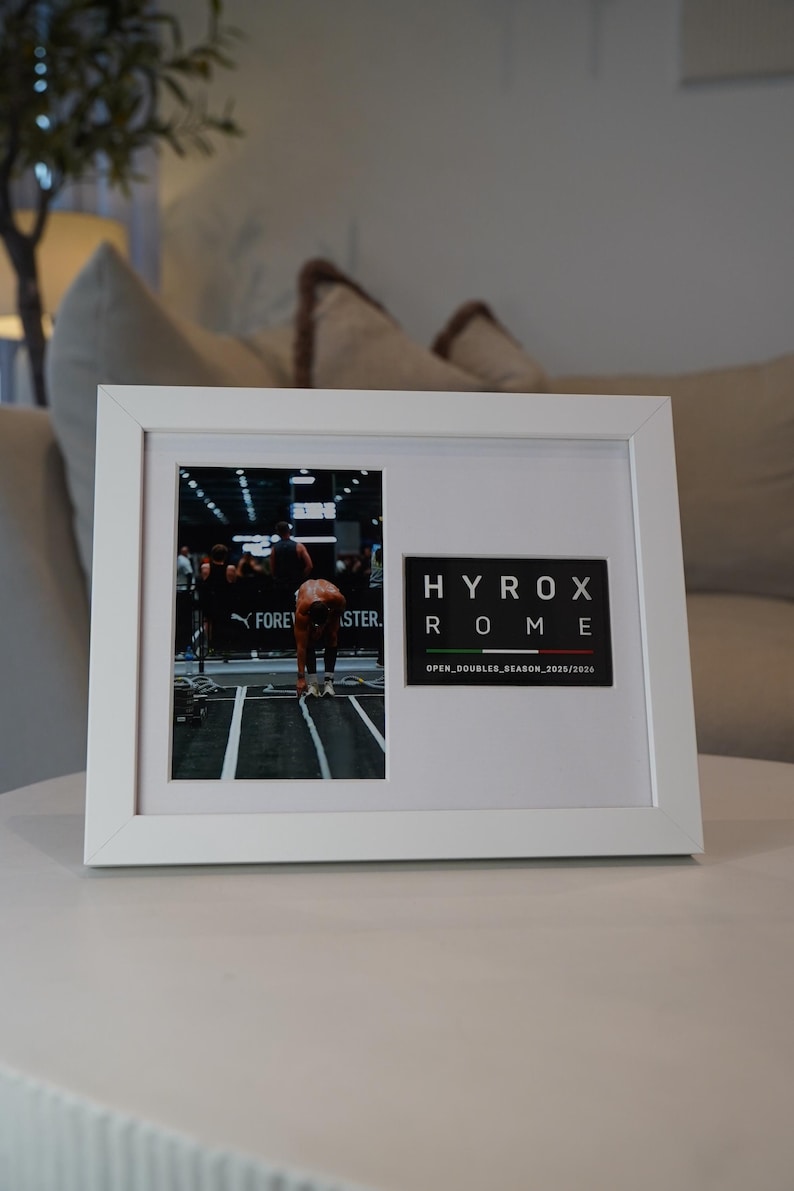 HYROX Patch Frame in White 25/26 Season - Etsy UK
