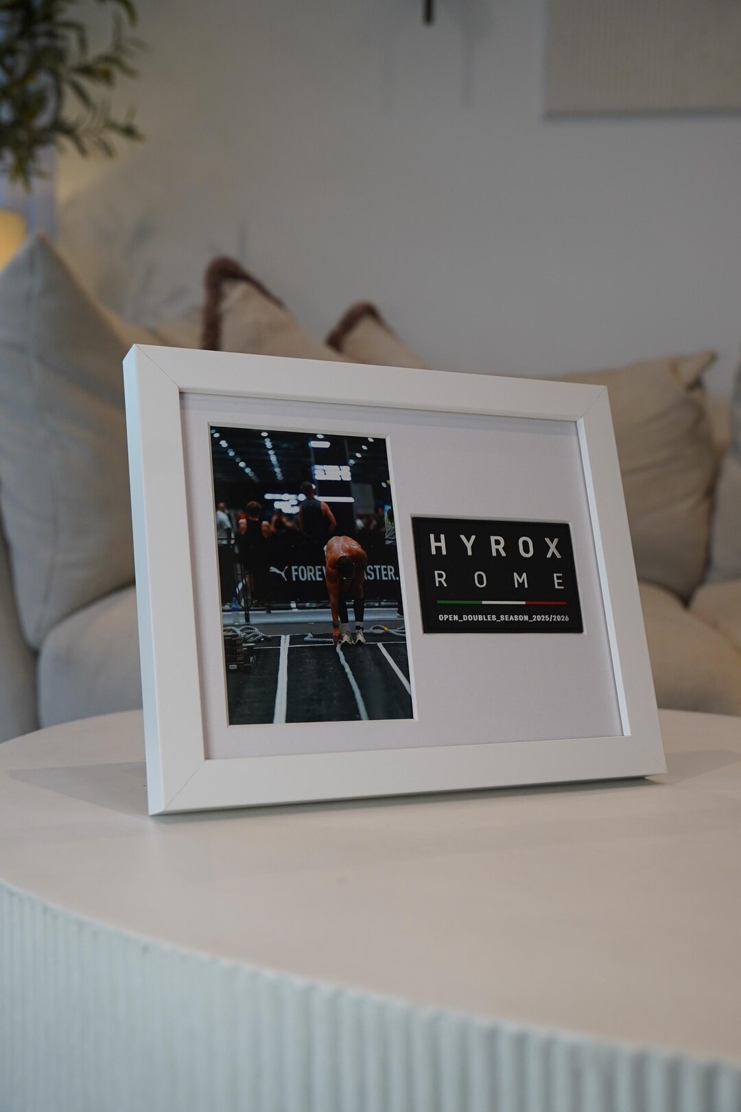 HYROX Patch Frame in White 25/26 Season - Etsy UK