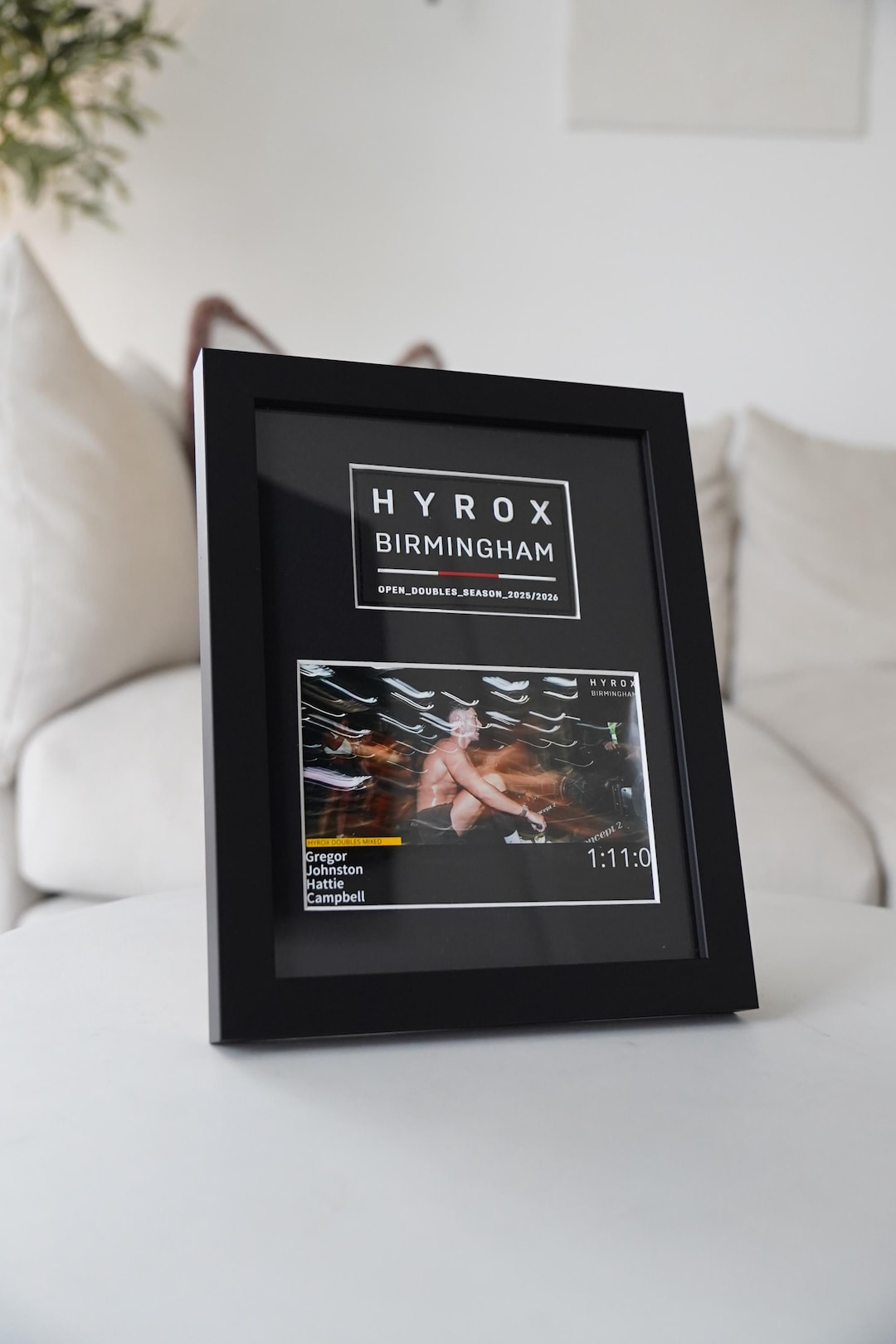 HYROX Landscape Patch Frame 25/26 Season - Etsy UK