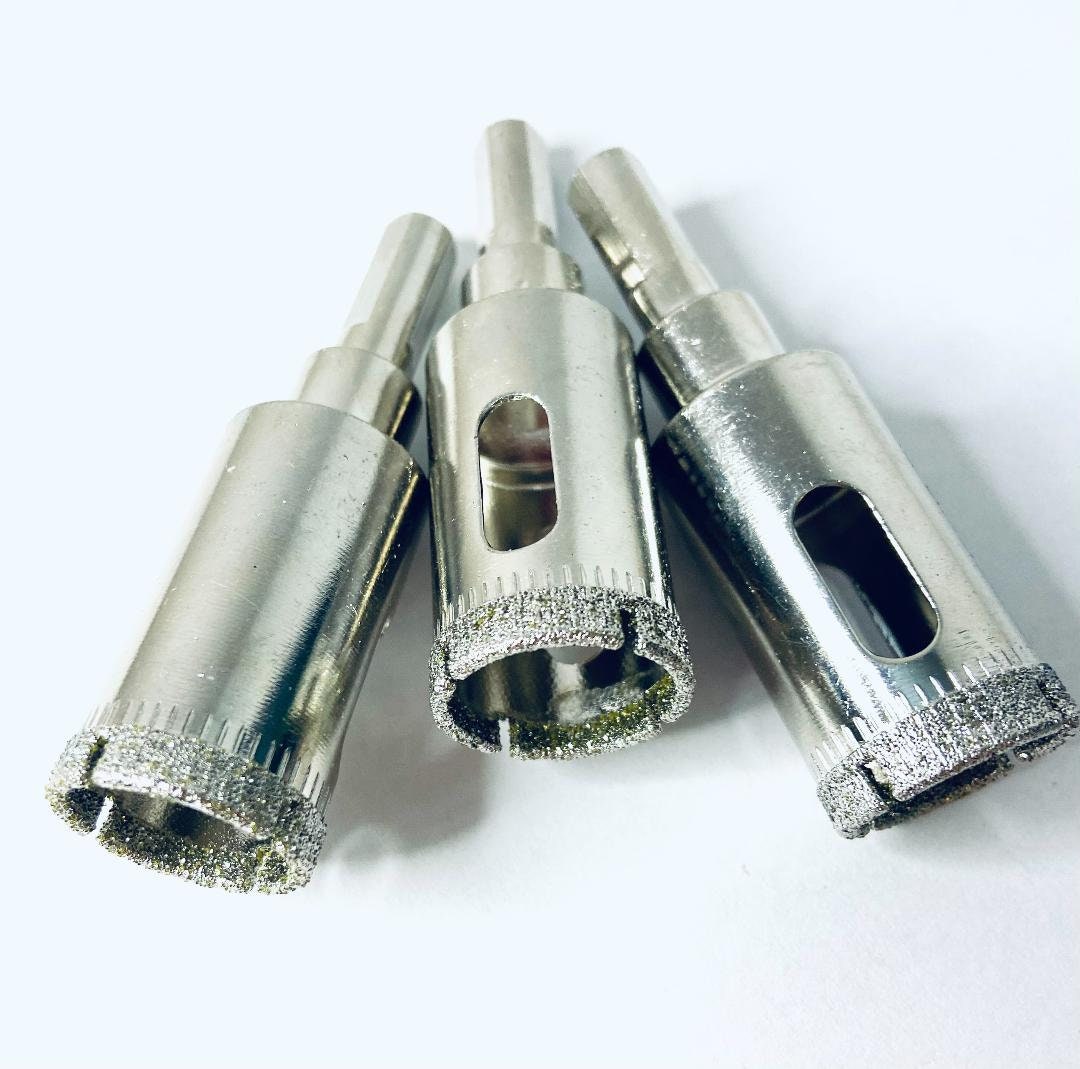 3/4" Diamond Core Bits for Glass and Tile, Fits Your Drill or Drill ...