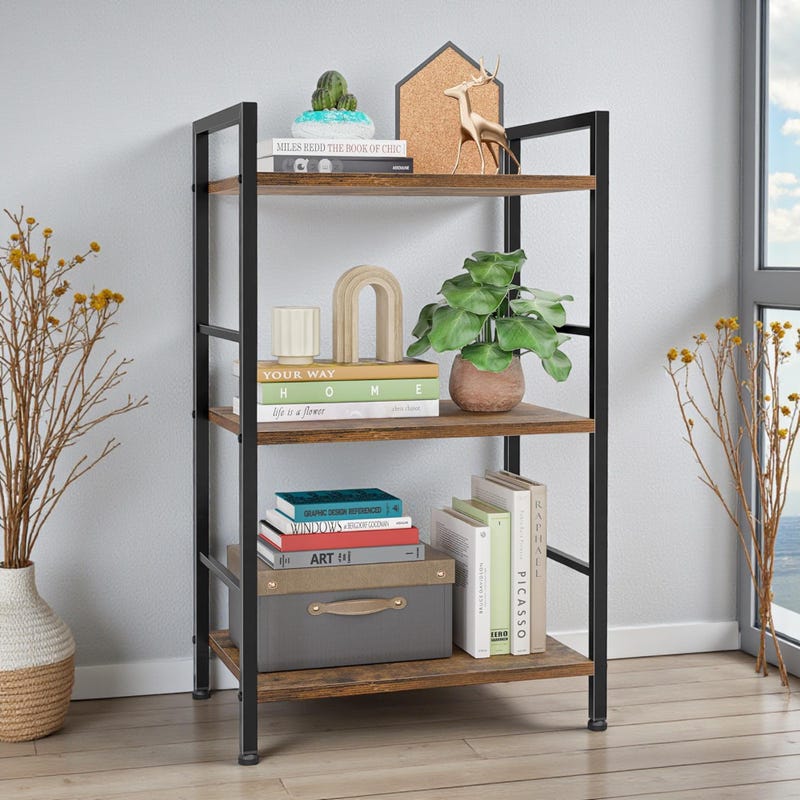 Wood Bookcases Narrow - Etsy