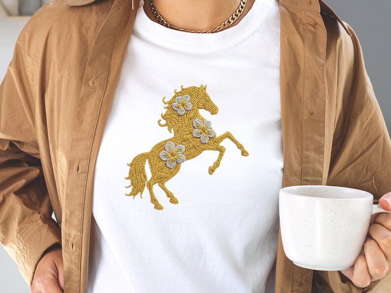 Year of the Horse Crochet Design, Lunar New Year (SVG PNG) - Etsy