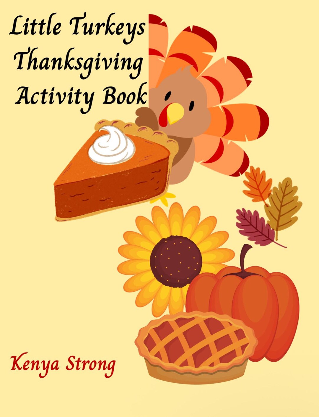 Little Turkeys Thanksgiving Activity Book - Etsy