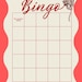Guest Bingo/ Engagement Party Game/ House Warming Game/ Bingo/ Italian ...