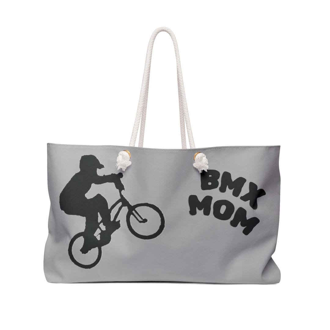 BMX Mom Weekender Bag: Polyester Travel Duffel - Etsy