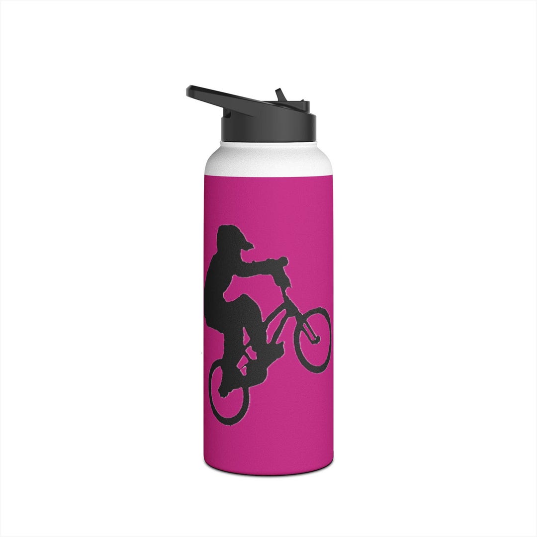 BMX Stainless Steel Water Bottle: Sporty Cycling Drinkware - Etsy