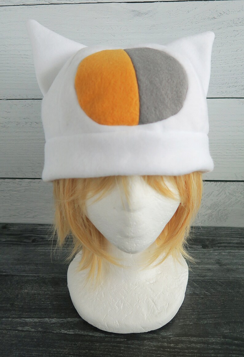 Nyanko-sensei Hat Book of Friends Fleece Hat Adult Teen | Etsy