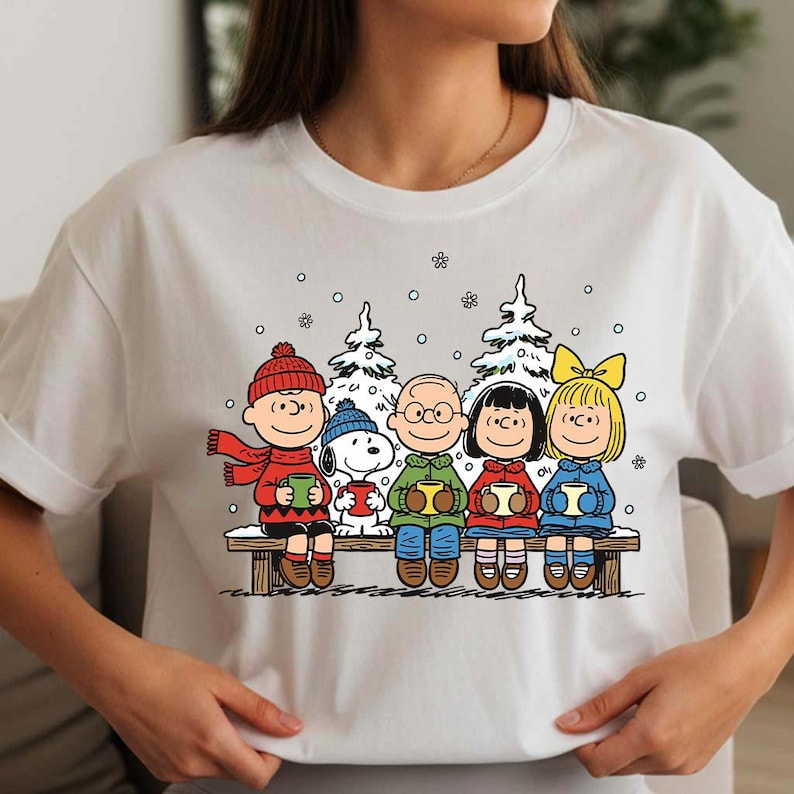 Peanuts Style Cartoon Characters SVG PNG Bundle, Seasonal Designs ...