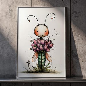 Whimsical Butterfly Clipart Set 40 PNG JPG Insects Flowers Blue Purple ...
