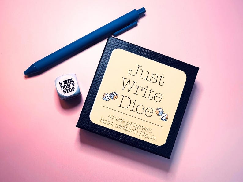 Just Write Dice: Creative Writing Tool - Etsy