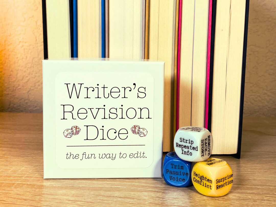 Writer's Revision Dice – Creative Writing Tool - Etsy